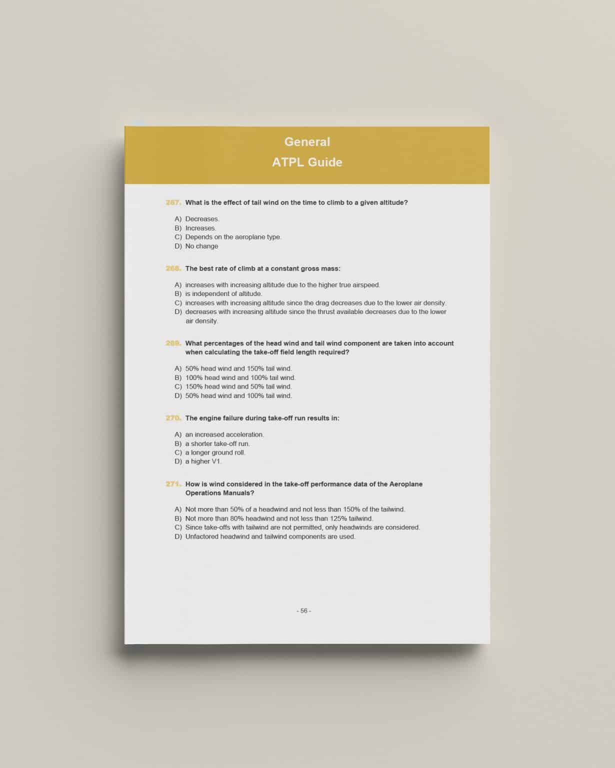 Pilot General ATPL Question Guide – Easyflight Training